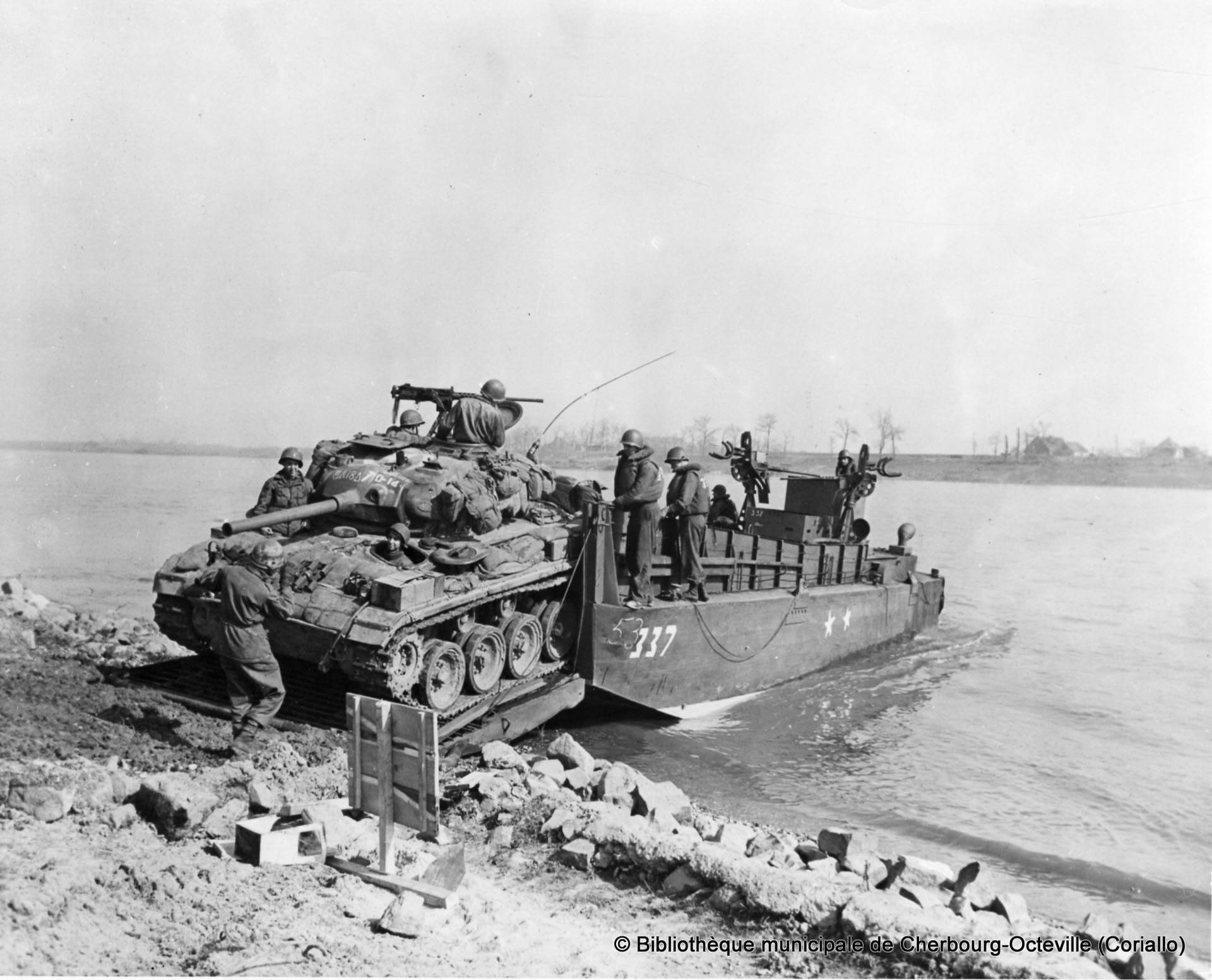 1945 - The Rhine Crossings in the Wesel Area - The Assault Across the Rhine